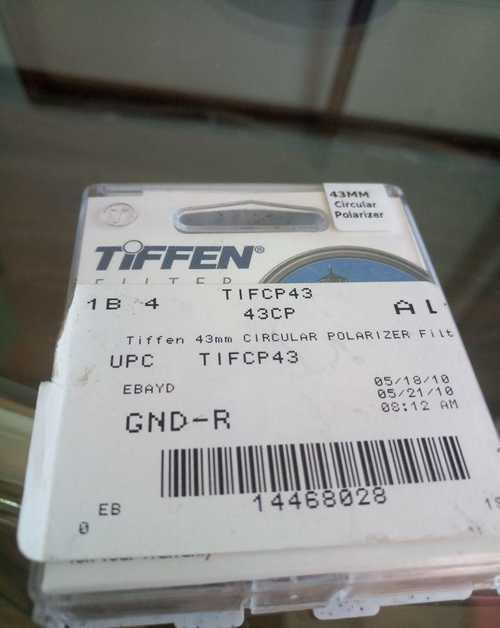 Фильтр поляризационный Tiffen 43mm