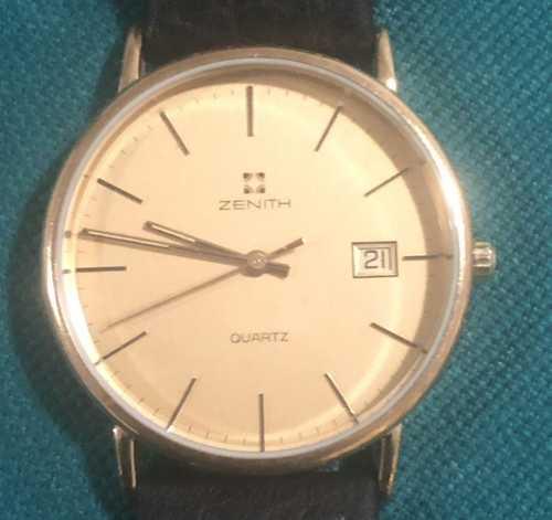 Часы золотые Швейцария Zenith