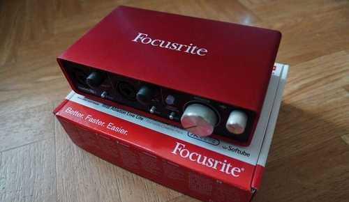 Звуковая карта Focusrite Scarlett 2i2 2nd gen