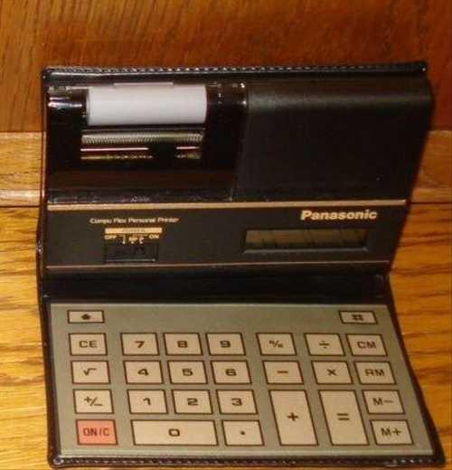 Электронный калькулятор Panasonic