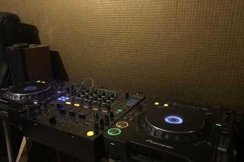 Dj комплект pioneer cdj-1000mk3 djm-800