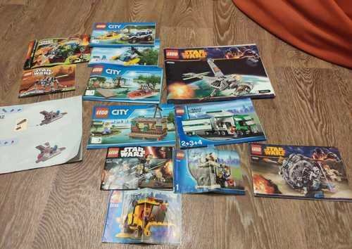 Lego 2.8кг + Лего 6,1кг, наборы 60068,75050