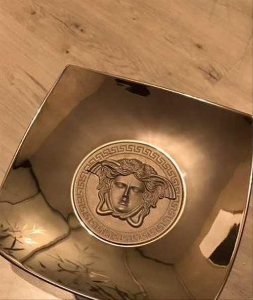 Тарелка Versace Medusa Platin