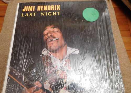 Jimi Hendrix. Last Night