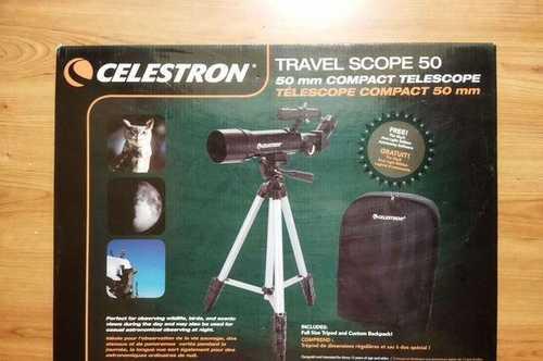 Телескоп Celestron travel scope 50