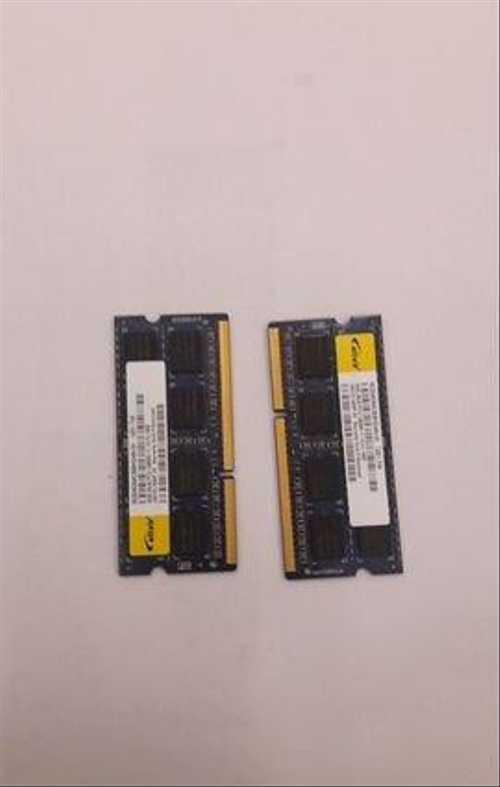 2x Elixir 4GB PC3-12800 DDR3-1600MHz CL11