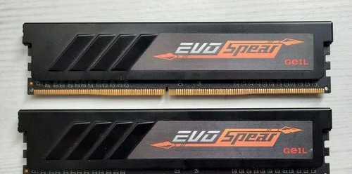 Модуль памяти geil EVO Spear DDR4 2666MHz 2x4GB