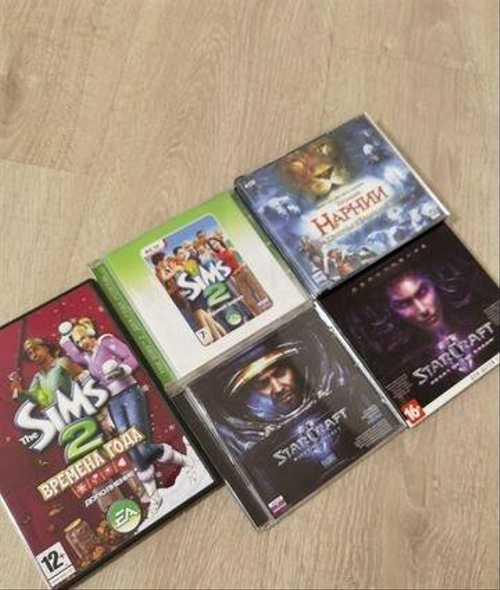 Пк игры: Sims 2, Star Craft 2, Хроники Нарнии