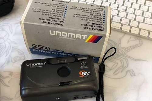 Unomat s500 плёночный фотоаппарат 35мм