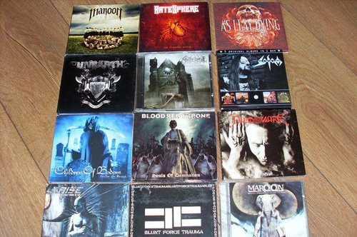 Фирменные cd и Лицензия black/death/power/metal