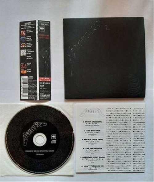 CD Metallica (Japan mini-vinyl 2003 reissue)