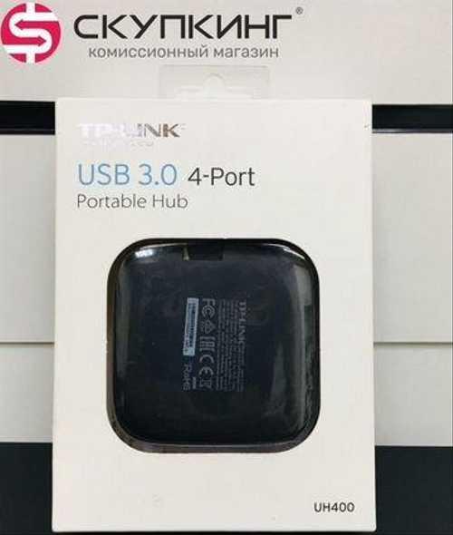 USB-концентратор TP-link UH400, разъемов: 4