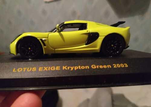 Lotus exige krypton green 2003