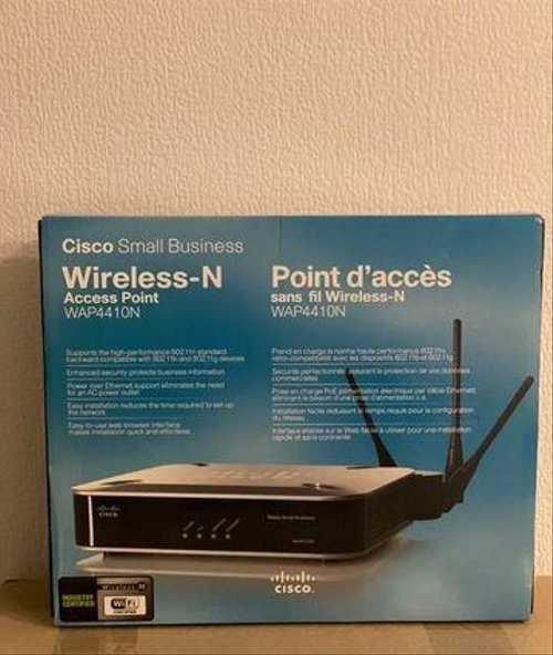 Роутер точка доступа Cisco WAP4410N-G5 Wifi