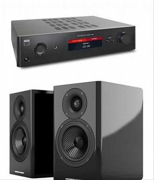 Комплект Acoustic Energy AE500 (2019) + NAD C368