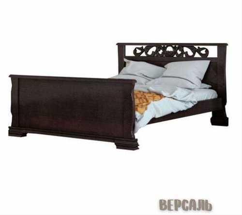 Кровать Версаль резная из массива дерева