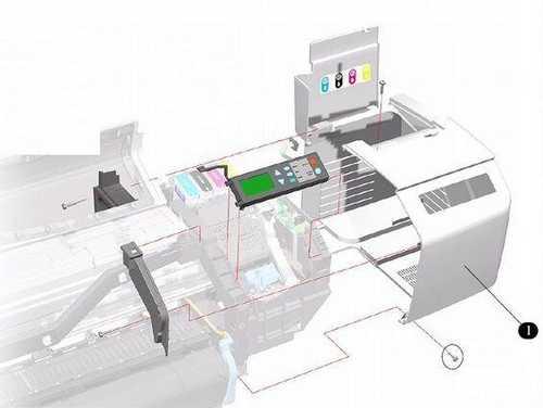 Запчасти на плоттеры HP Designjet 500 800