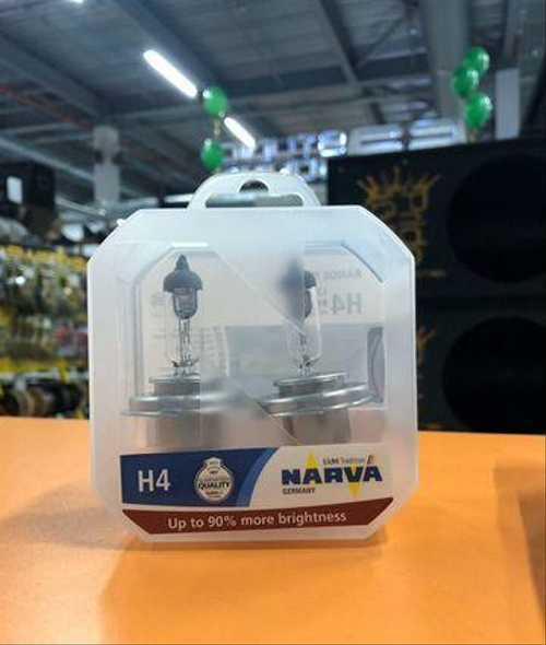 Галогенные лампы Narva H4 Range Power White +90