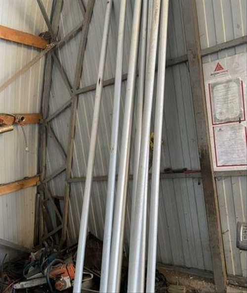 Трубы алюминиевые 50мм, 3 метра