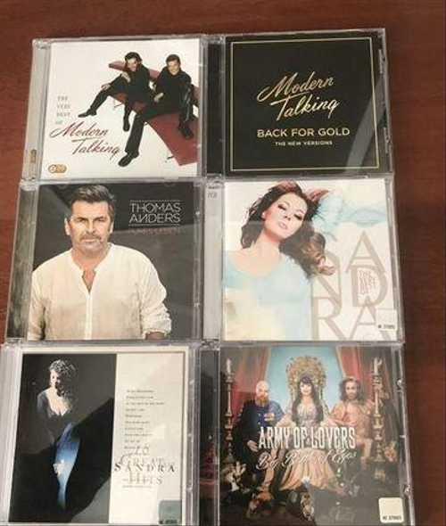 CD Modern Talking, Sandra, Joy и другие