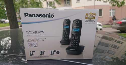 Телефон dect Panasonic KX-TG1612RU