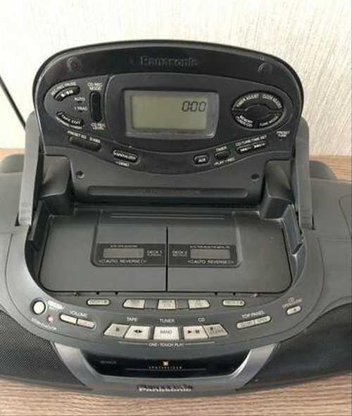 Магнитофон-кобра RX-ED90,CD,радио,кассетник. Всё в