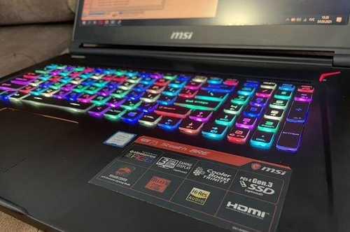 MSI игровая ракета i7 1060 16GB 1,12tb 17,3” Доста