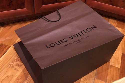 Пакеты Louis Vuitton оригинал коричневые