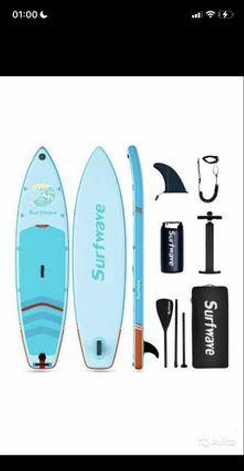 Сап доска новая sup board surfwave новый