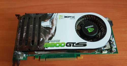 Видеокарта XFX 8800GTS 640Мб