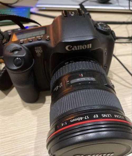 Canon EOS 10D + объектив + штатив + чехол