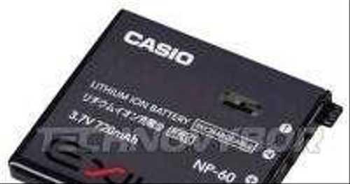 Аккумулятор для фотоаппарата Casio NP-60