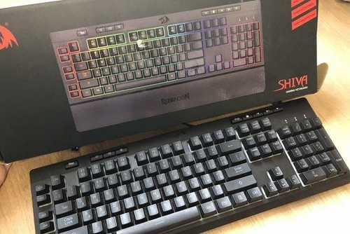 Проводная клавиатура Redragon Shiva RU, RGB