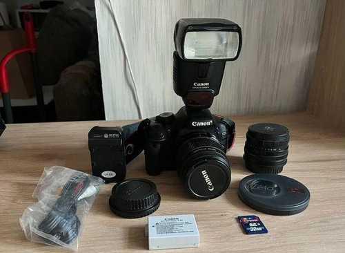 Продам Canon EOS 550D Kit (с набором аксессуаров)