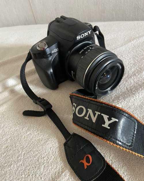 Зеркальный фотоаппарат Sоny Аlрha dslr-А230