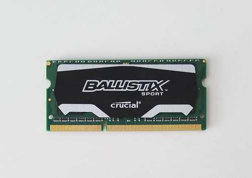 Crucial DDR3L sodimm 8GB 1866. Работает с Synology