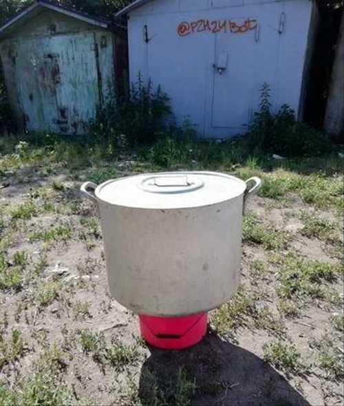 Кастрюля алюминиевая бу