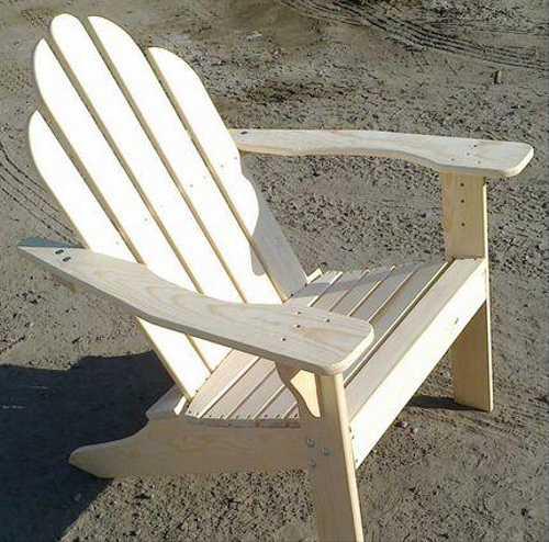 Кресло для дачи и сауны "Адирондак"