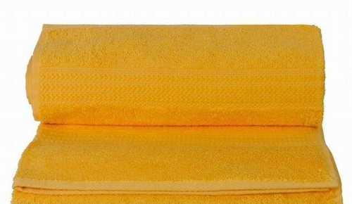 Махровое полотенце 70x140 rainbow т.жёлтый