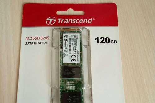 120 гб SSD M.2 накопитель Transcend MTS820