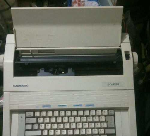 Электрическая пишущая машинка Samsung sq-1250