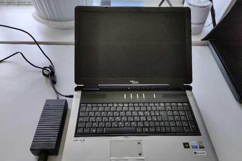 Ноутбук 17 дюймов Fujitsu-Siemens Linux Mint