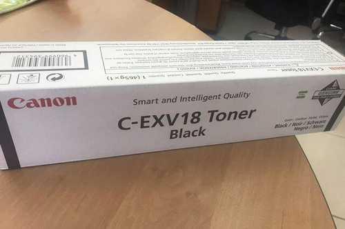 Тонер Canon C-EXV 18 Black