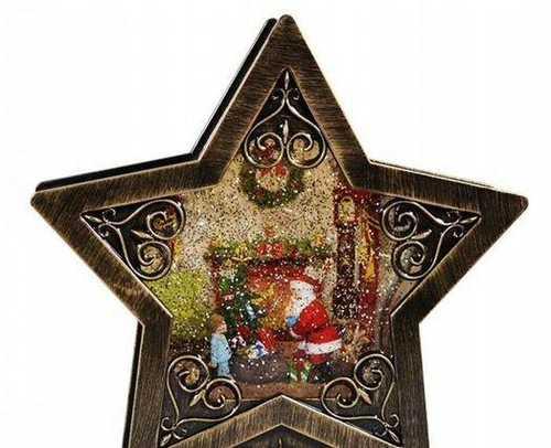 Новогодний музыкальный светильник звезда арт.537