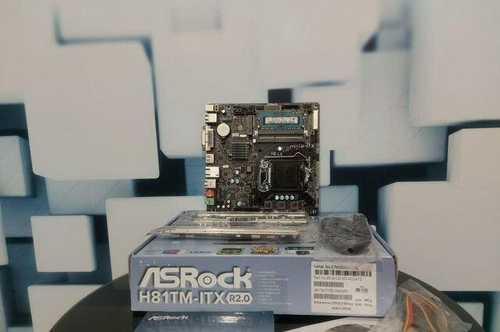 Материнская плата ASRock H81TM-ITX R2.0