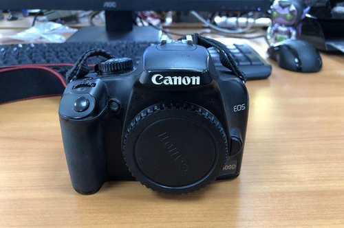 Зеркальный фотоаппарат canon 1000d body