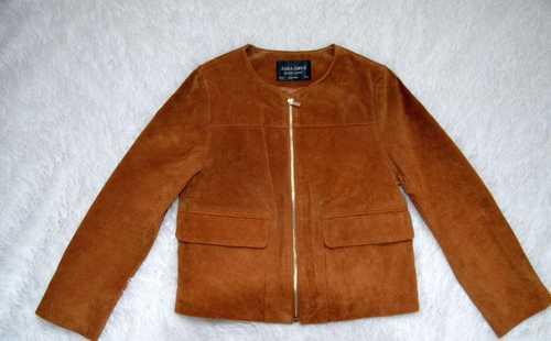 Кожаный жакет (короткая курточка) Zara,122-128