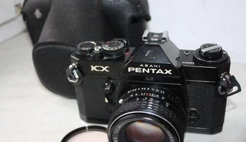 Pentax KM + 50MM механика пленка черный
