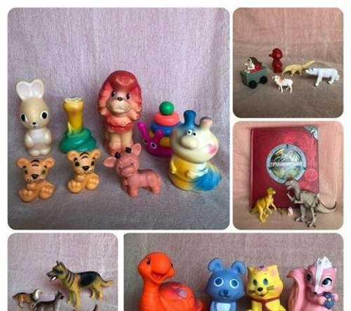 Резиновые и пластмассовые игрушки СССР