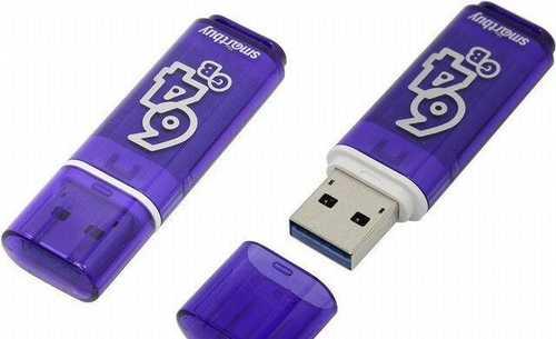 USB Флеш накопитель Smart Buy USB 3.1 64GB Glossy